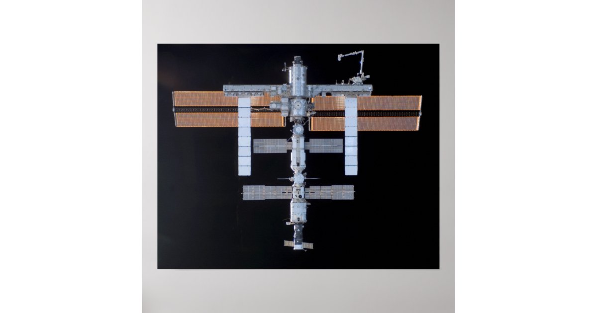 International Space Station (STS-115) Poster | Zazzle