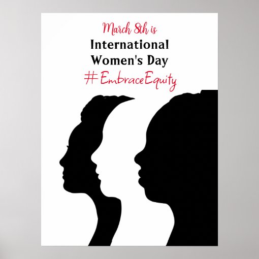 International Women's Day is March 8th Poster | Zazzle
