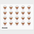 International Women's Day | IWD March 8 | Heart Classic Round Sticker ...