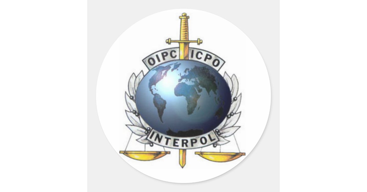 Interpol sticker | Zazzle