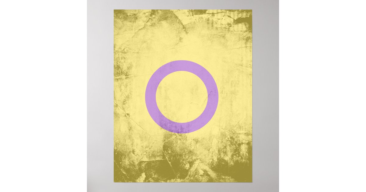 Intersex Pride Poster Zazzle