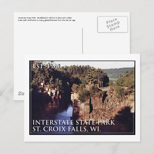 Interstate State Park Postcard | Zazzle