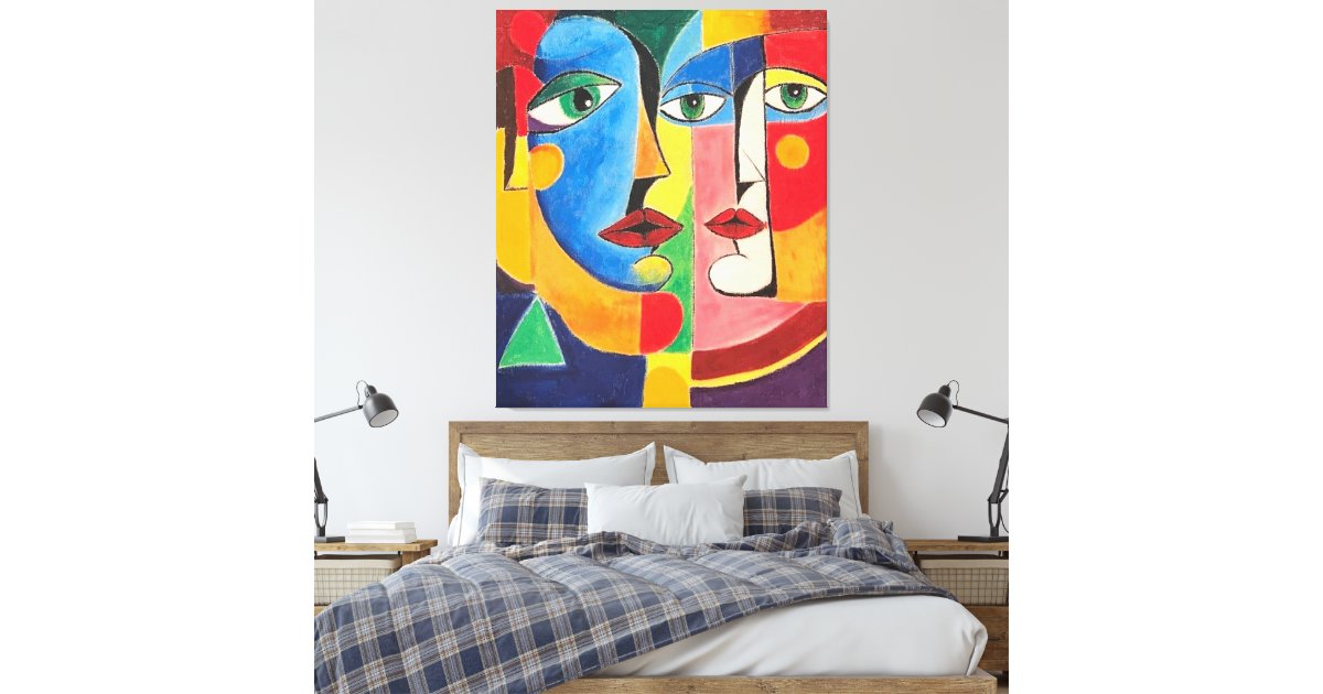 Intertwined Identities Canvas Print | Zazzle