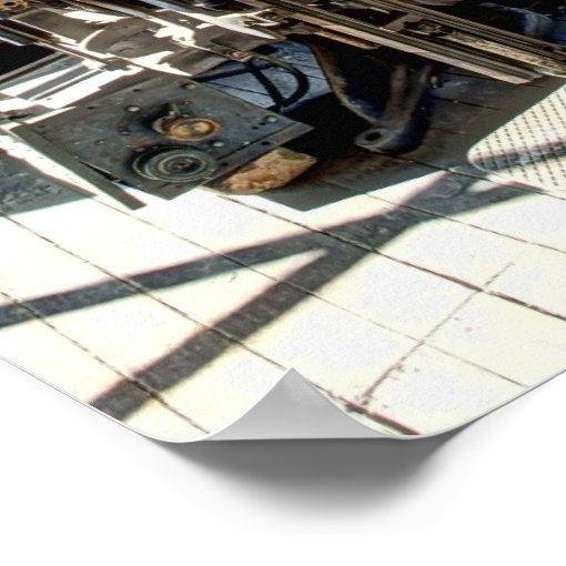 INTERTYPE NEWSPAPER TYPESETTING MACHINE POSTER | Zazzle