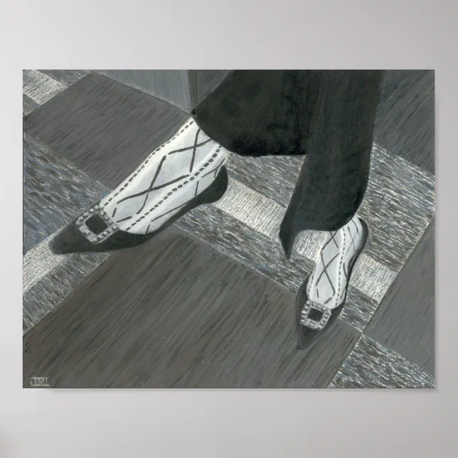 Interview Shoes Poster | Zazzle