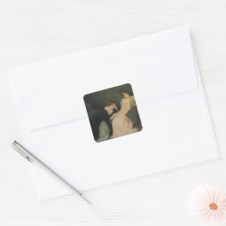 Intimacy Square Sticker | Zazzle
