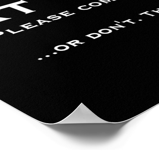 INTJ Myers-Briggs Independent Personality Type Poster | Zazzle