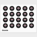 INTROVERT ANIME GIRL CLASSIC ROUND STICKER | Zazzle
