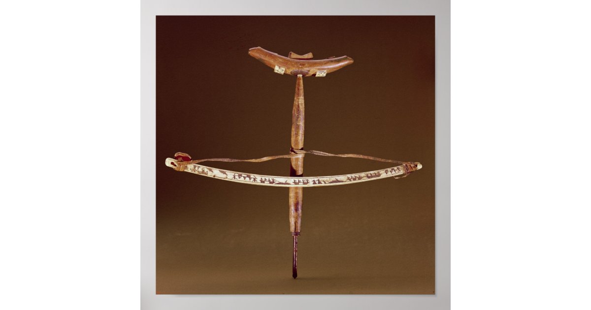 Inuit bow drill poster | Zazzle