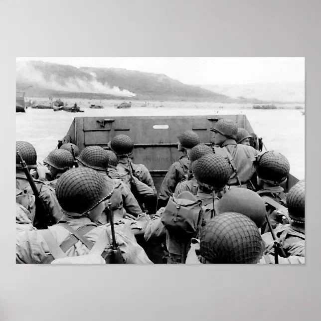 Invasion of Normandy - June 6, 1944 Poster | Zazzle