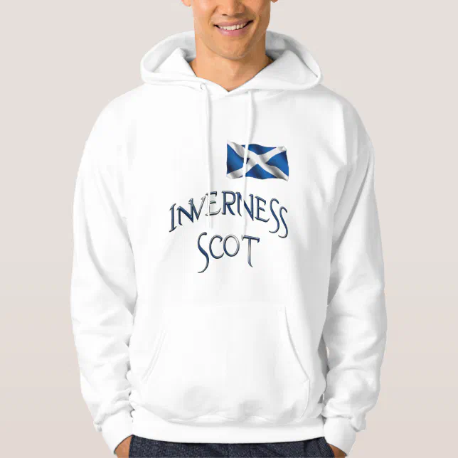 Inverness Flag of Scotland Patriotic Hoodie | Zazzle