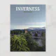 Inverness, Scotland, UK evening view Postcard | Zazzle
