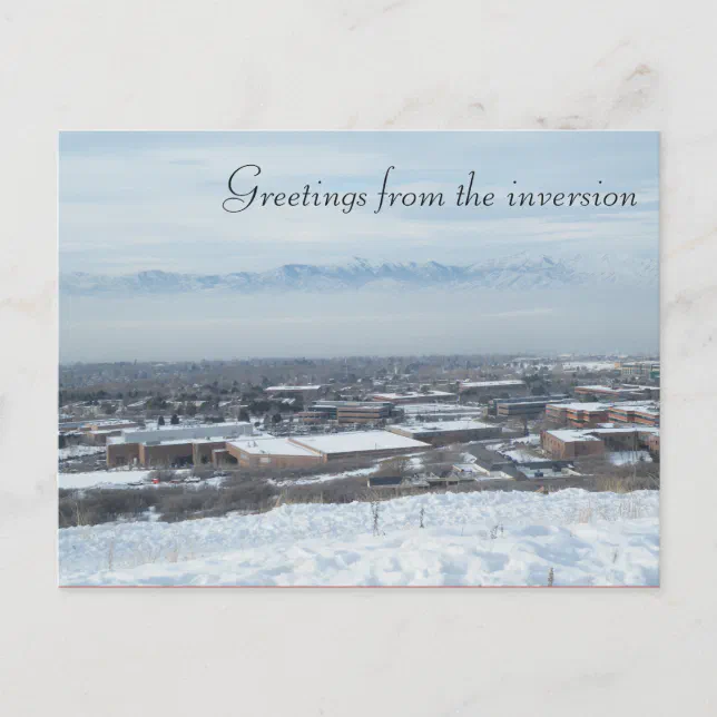 Inversion in Salt Lake City Postcard | Zazzle