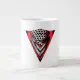 Inverted Red Triangle keffiyeh Giant Coffee Mug | Zazzle