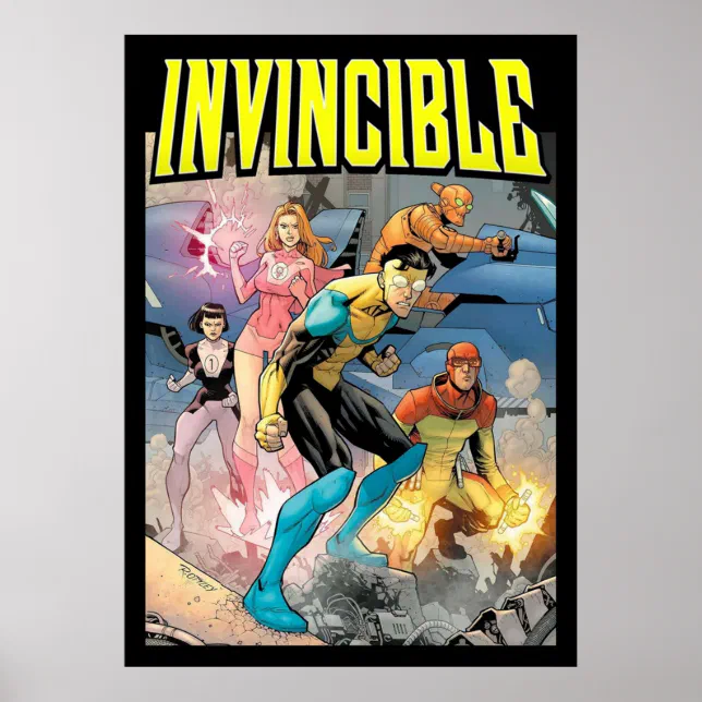 invincible cartoon poster | Zazzle