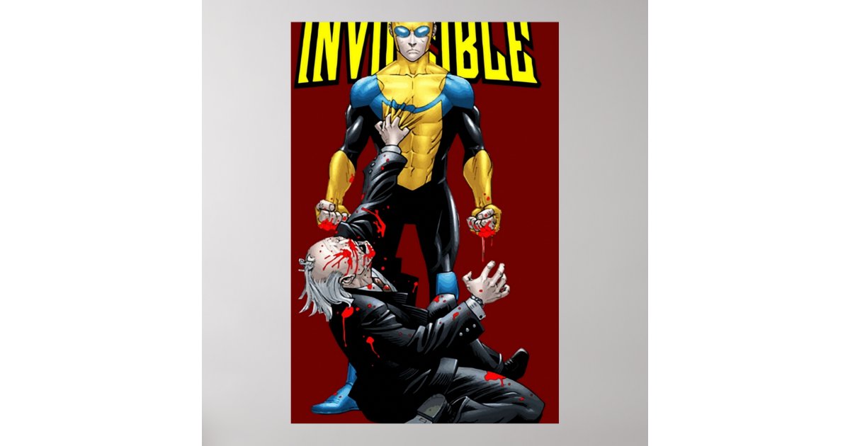invincible hero art poster | Zazzle