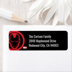 Invincible Iron Man Label | Zazzle