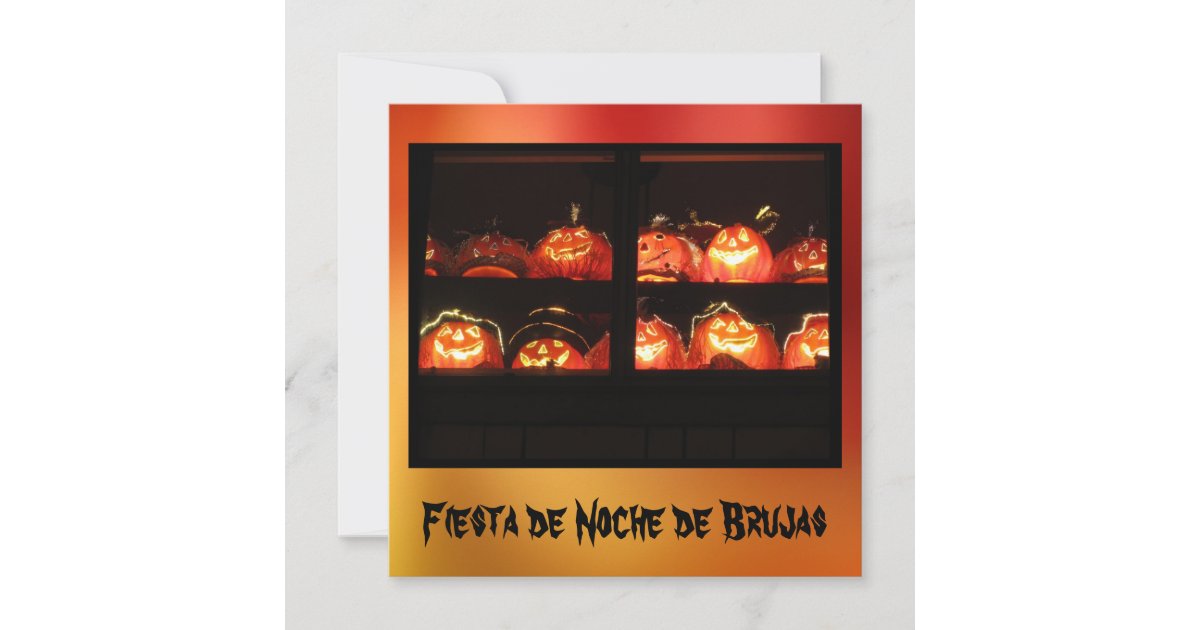 Invitación - Fiesta de Noche de Brujas Invitation | Zazzle