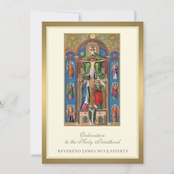 Invitation Catholic Ordination to Holy Priesthood | Zazzle