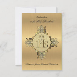 Invitation Catholic Ordination to Holy Priesthood | Zazzle