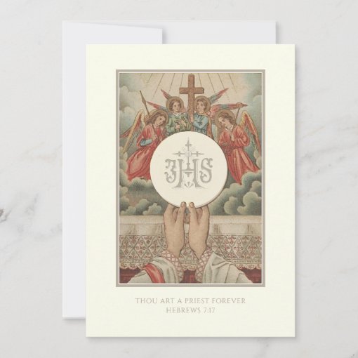 Invitation Catholic Priest Ordination Anniversary | Zazzle