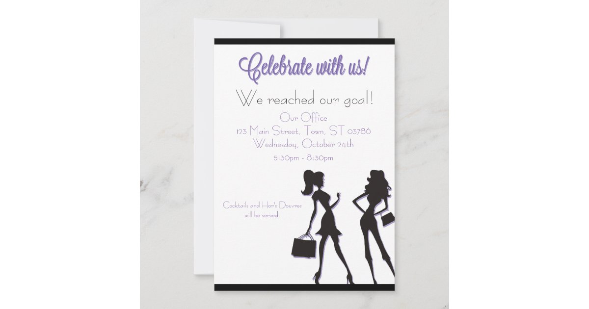 Invitation - Celebrate with Us | Zazzle