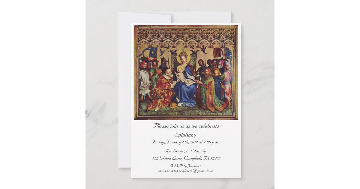 Invitation: Interior Pilgrimage Invitation | Zazzle