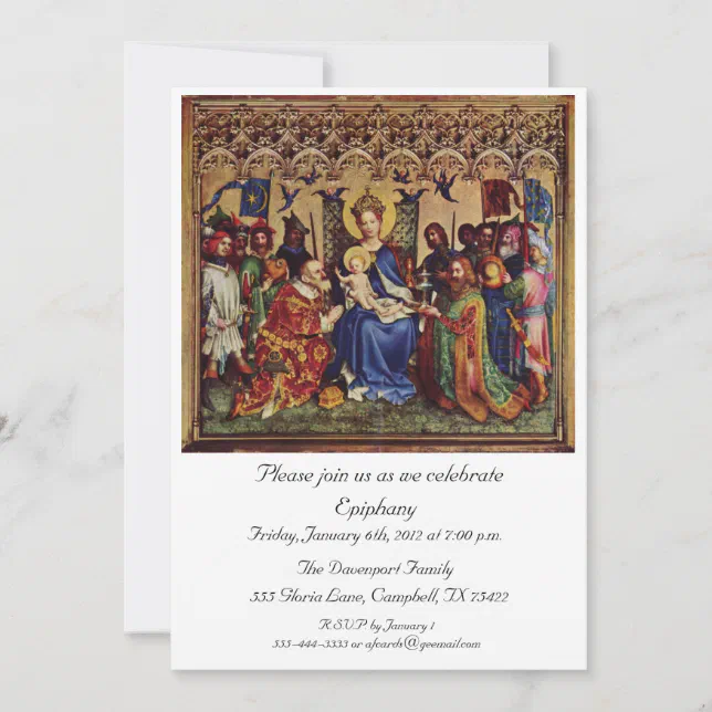 Invitation: Interior Pilgrimage Invitation | Zazzle