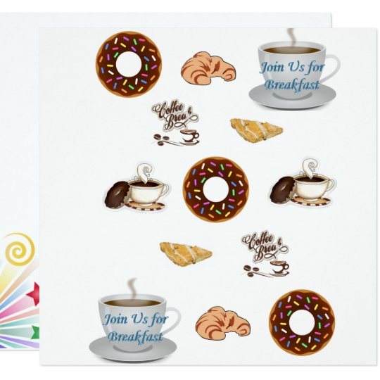 Invitation Join us for Breakfast Card | Zazzle.com