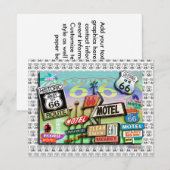 Invitation - Route 66 The Mother Road 18SQ | Zazzle