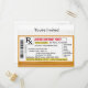 Invitation | RX Prescription for Fun | Zazzle