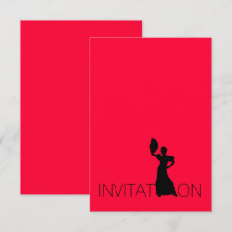 Invitation Tango Flamenco Latin Dance | Zazzle