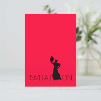 Invitation Tango Flamenco Latin Dance | Zazzle