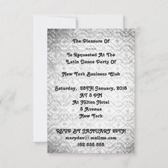 Invitation Tango Flamenco Latin Dance | Zazzle