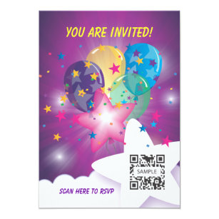 Qr Code Invitations | Zazzle