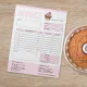 Invoice Form Business Quotation Bakery cake sweets Notepad | Zazzle