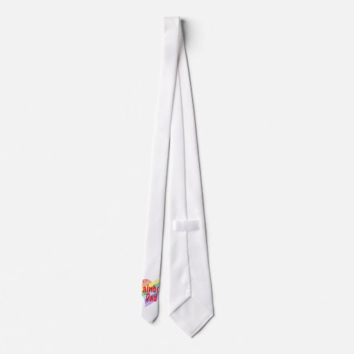 IORG Rainbow Dad tie | Zazzle