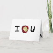 IOU Greeting card | Zazzle