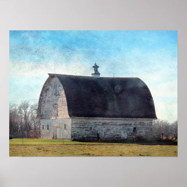 Iowa Barn Poster | Zazzle