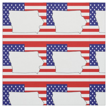 State of Iowa Tartan Fabric | Zazzle