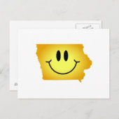 Iowa Face Postcard | Zazzle