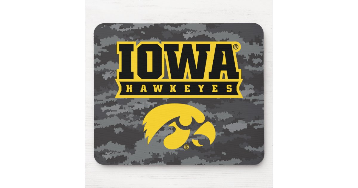 Iowa Hawkeyes | Camouflage Mouse Pad | Zazzle