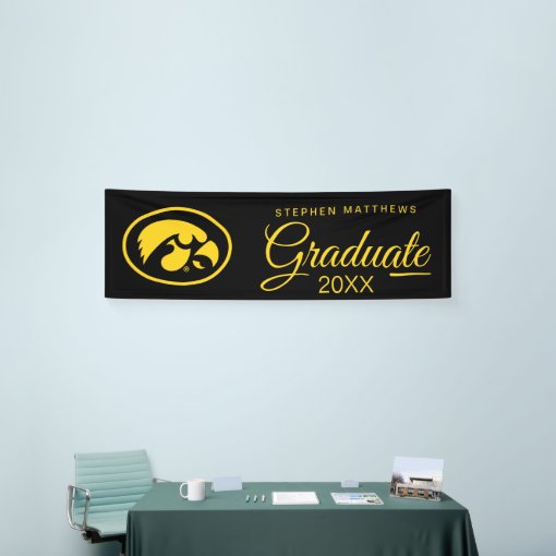 Iowa Hawkeyes Graduation Banner | Zazzle