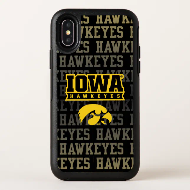 Iowa Hawkeyes | Hawkeye Pattern Otterbox iPhone Case | Zazzle