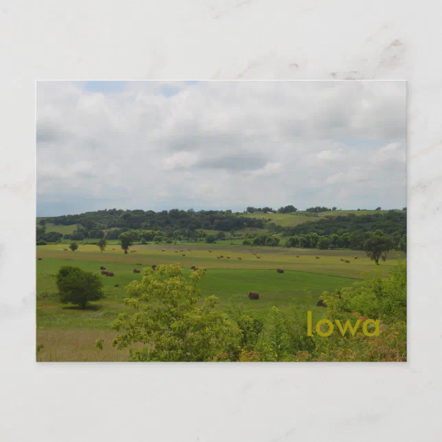 Iowa Landscape Postcard | Zazzle