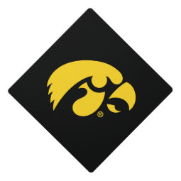 Iowa Logo | Hawkeye Graduation Cap Topper | Zazzle