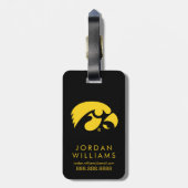 Iowa Logo | Hawkeye Luggage Tag | Zazzle