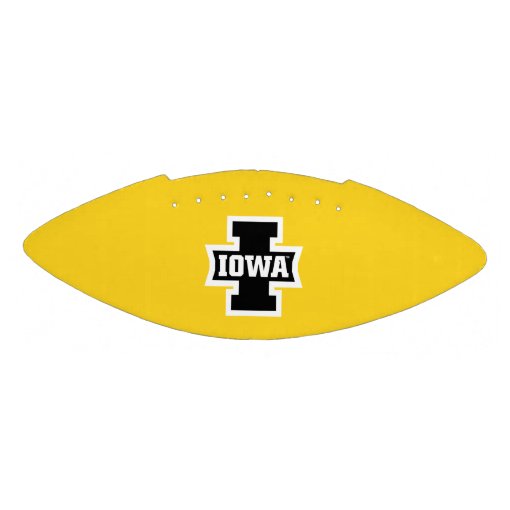 Iowa Logotype Football | Zazzle