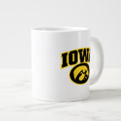 Iowa Logotype with Hawkeye Giant Coffee Mug | Zazzle