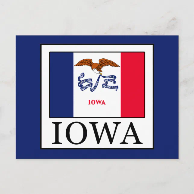 Iowa Postcard | Zazzle